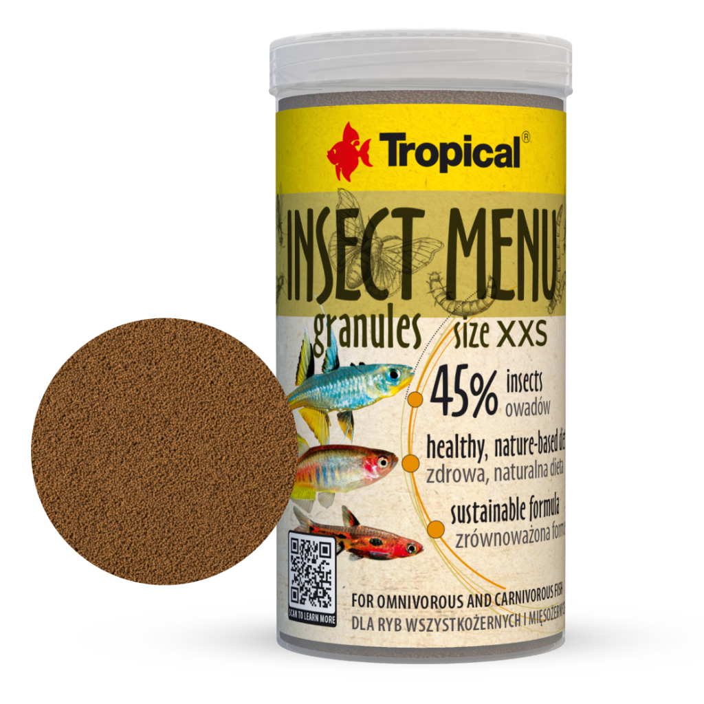 Tropical Insect Menu Granules Size XXS - Tropical Import